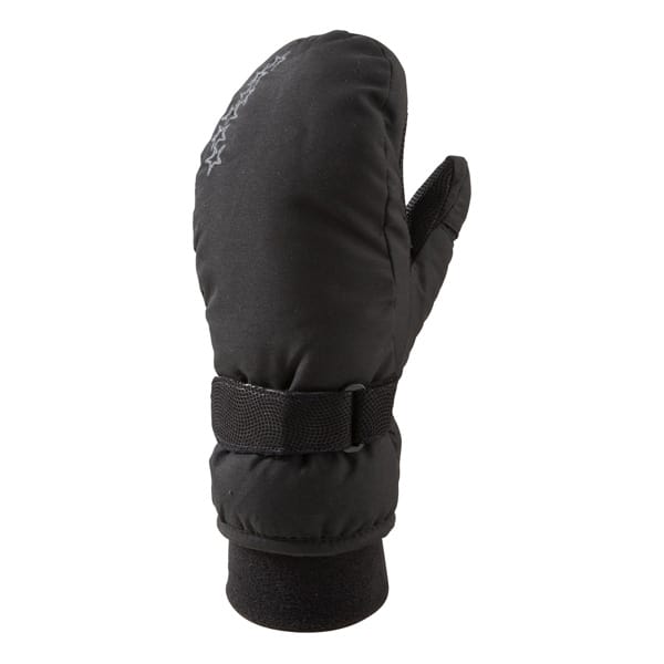Manbi female ski and snow boarding mitt. Arctic. Black. - Ski 3 Up